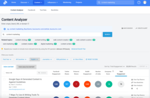 25+ Content Marketing Tools Used By Experts in 2025 - BuzzStream
